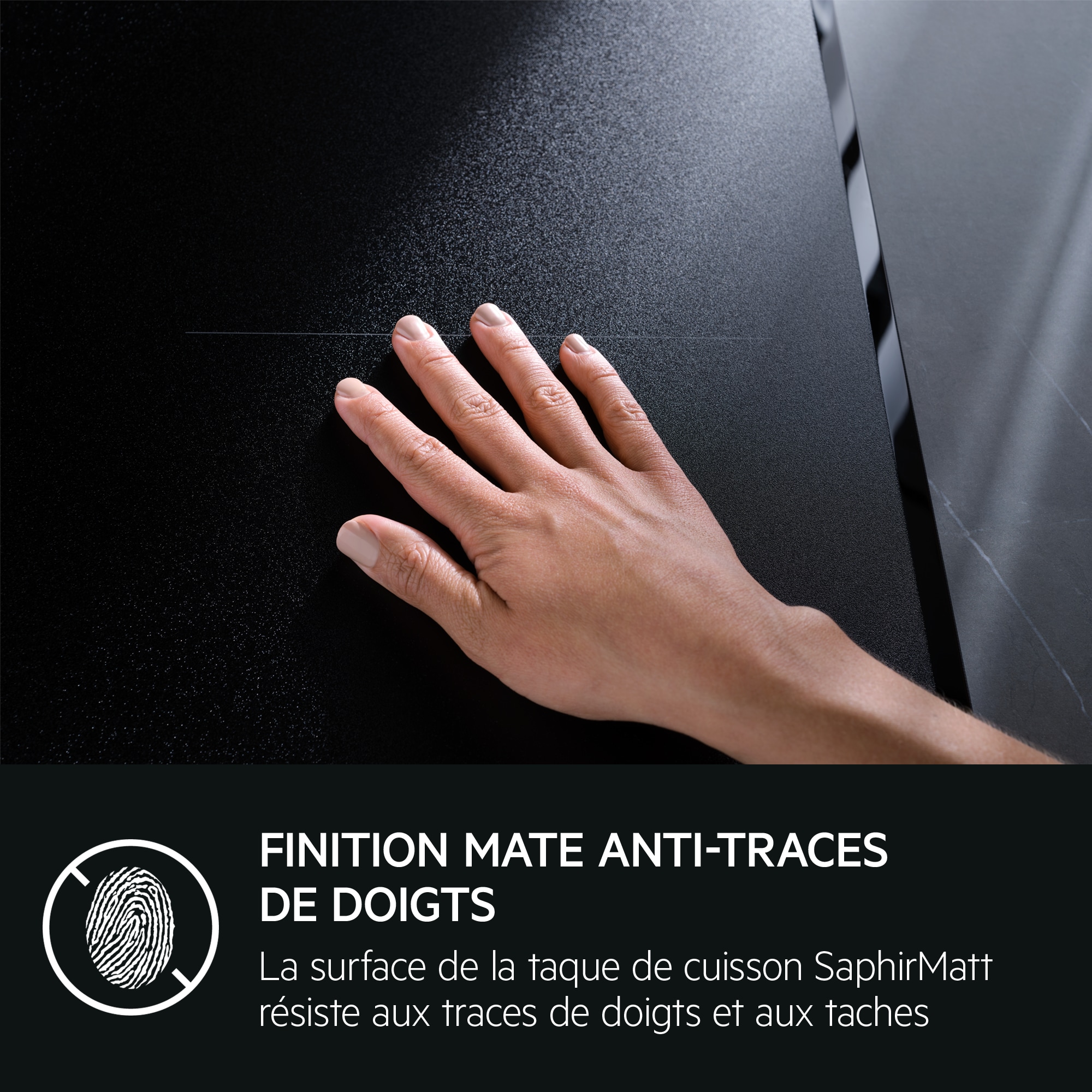 Plaque de cuisson Induction SaphirMatt;Anti-rayures Série 6000 ...